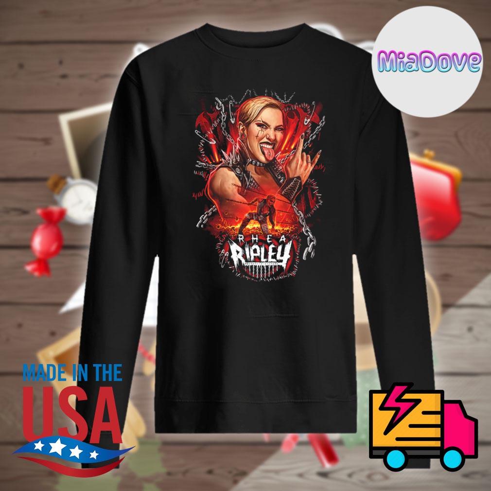 WWE Rhea Ripley photo shirt, hoodie, tank top, sweater and long sleeve ...